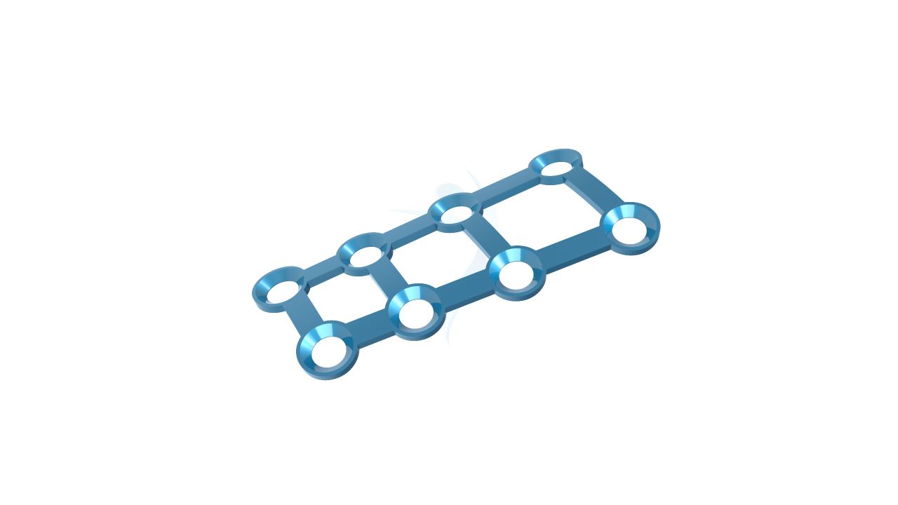 Compact Hand Plates - 1.5 mm Strut Plate