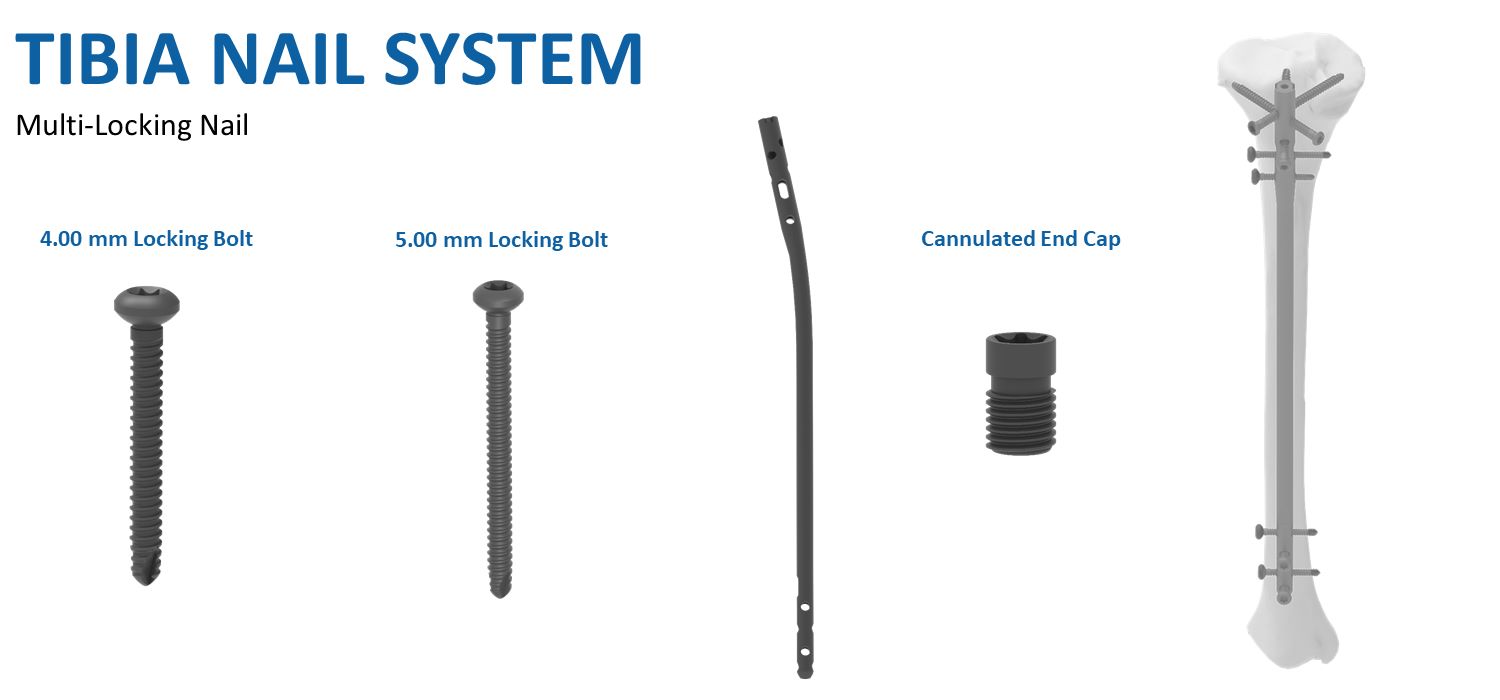 Tibial (Tibia) Nail System (ML)